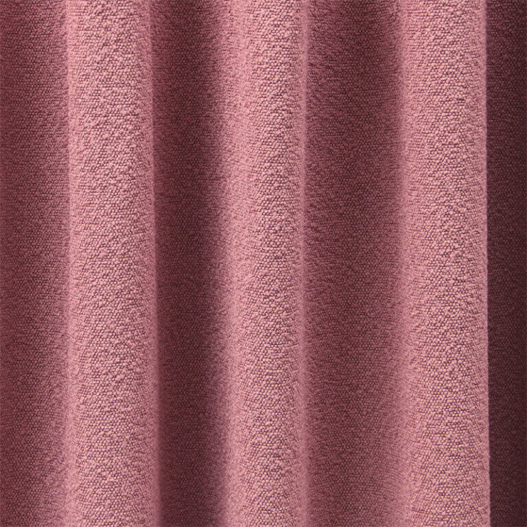 Gordijnen bouclé oud roze, een gordijn met warme uitstraling » OKIKA