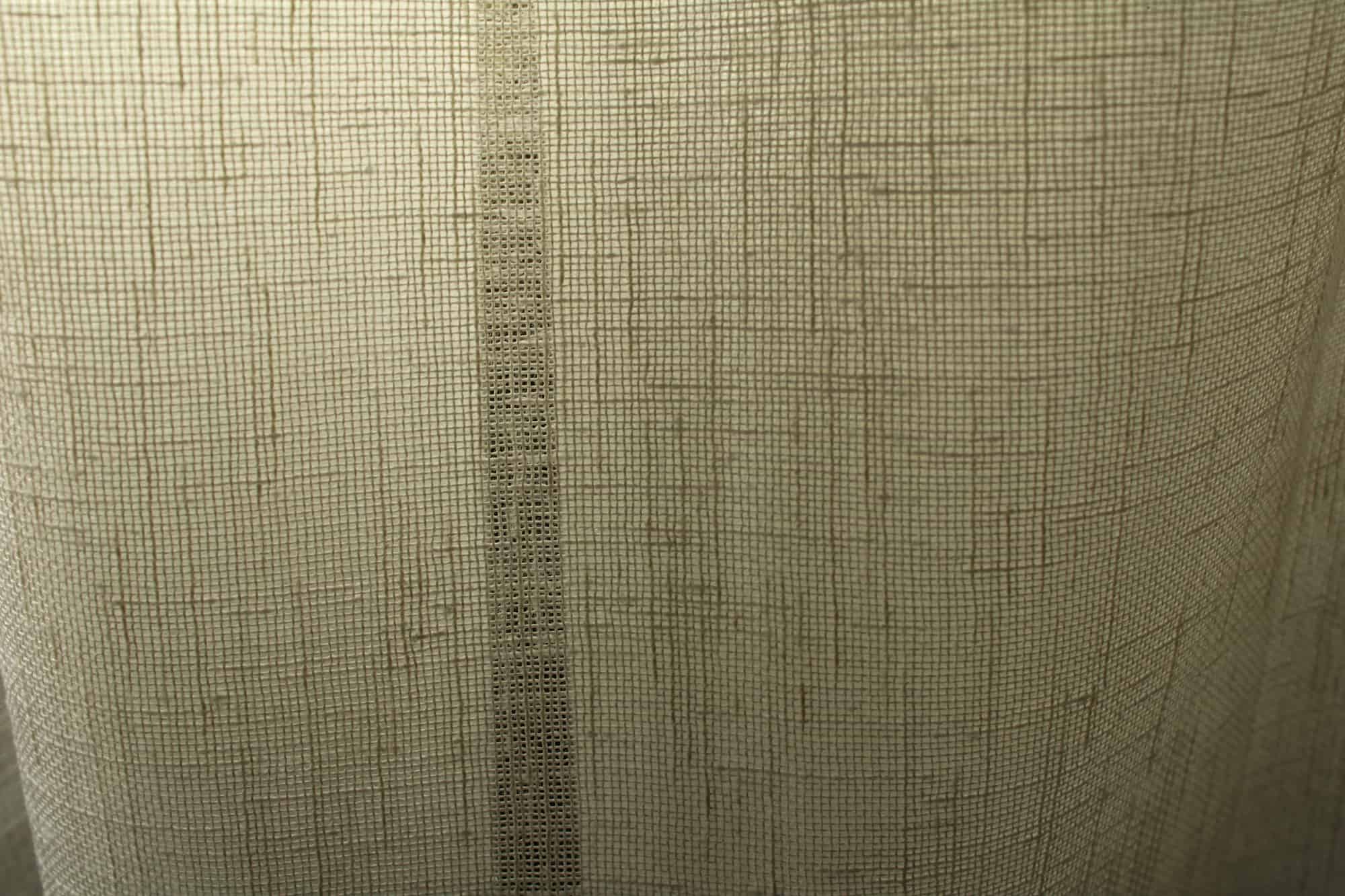 Gordijnen inbetween linnen look ivoor | Okika