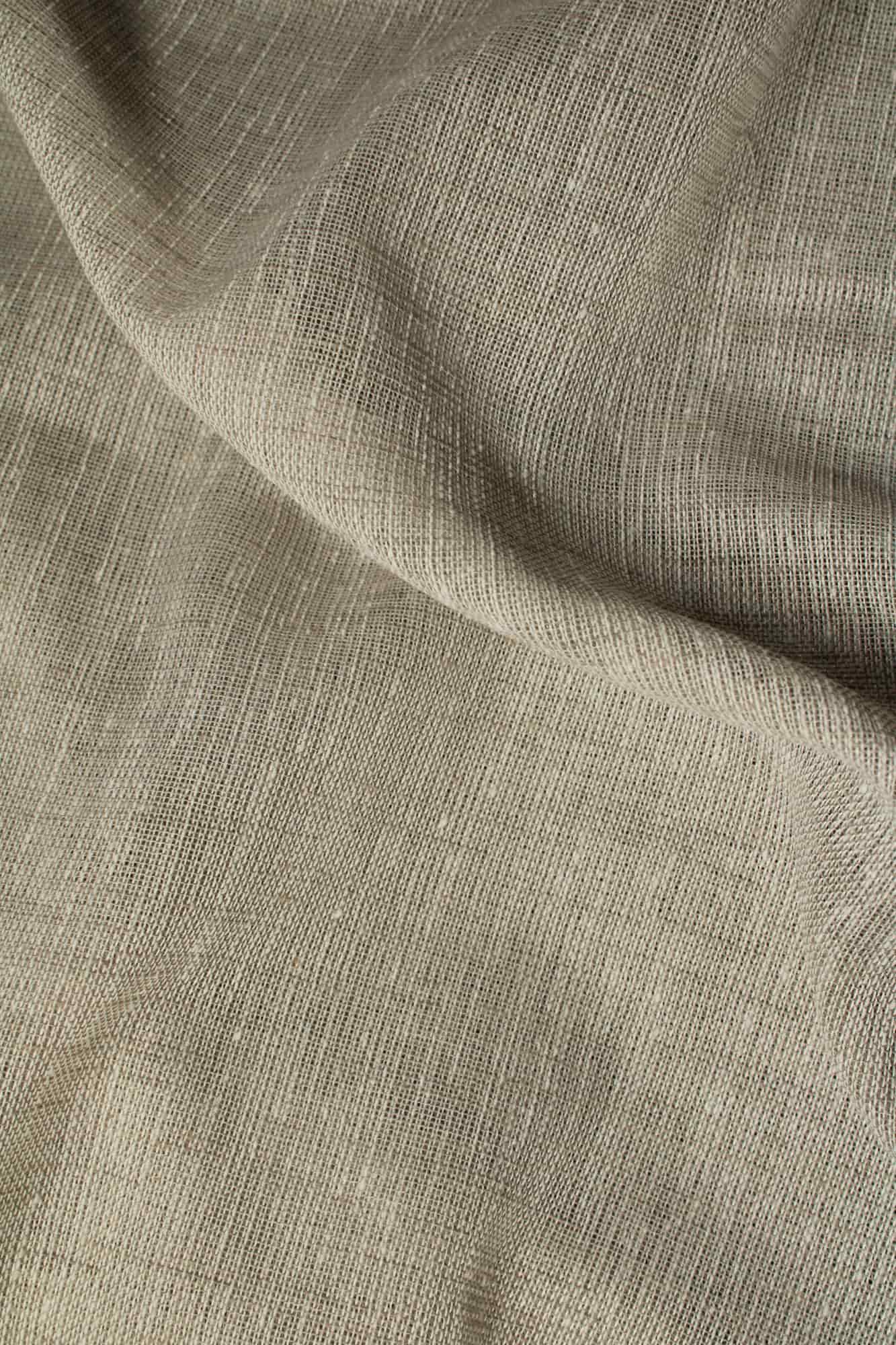 Gordijnen inbetween linnen look soft taupe | Okika